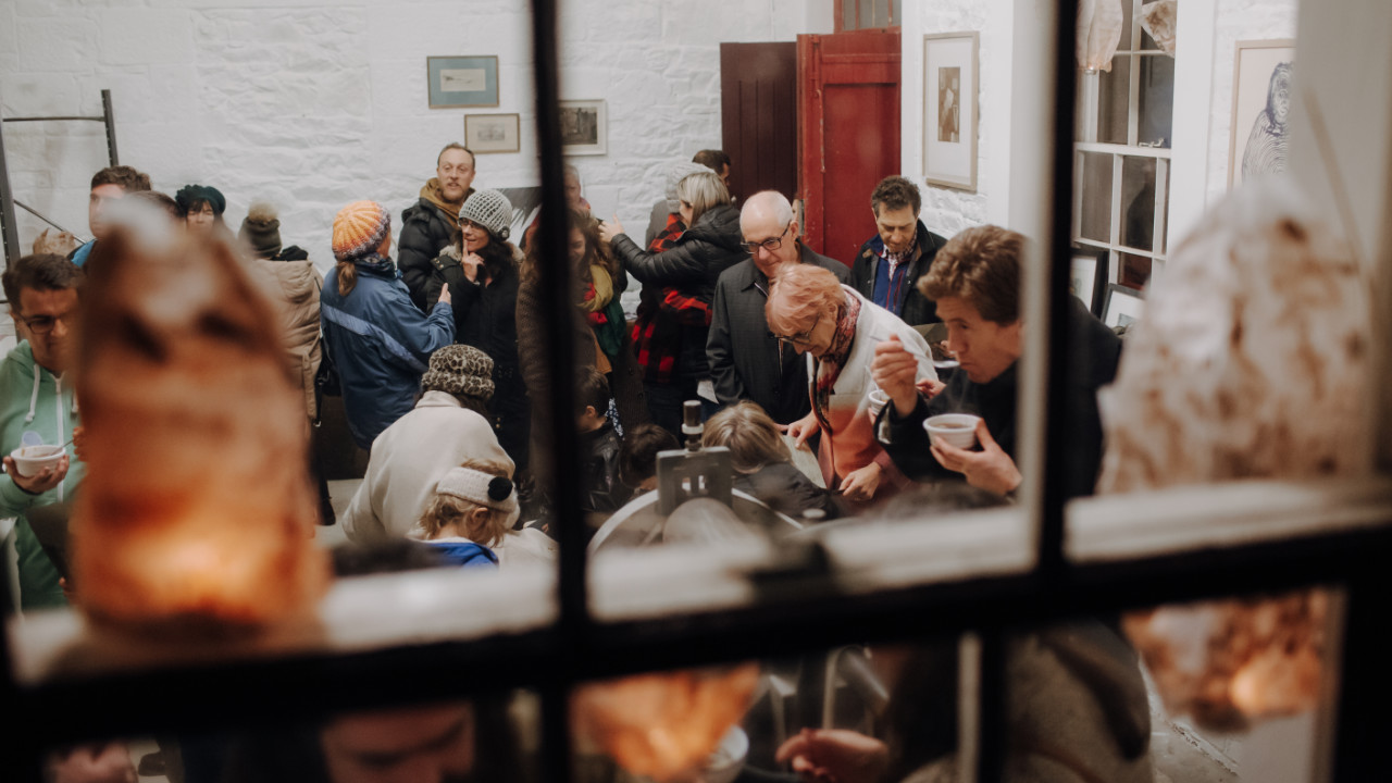 Connecting with Tim Le Breuilly and Tom Parker from Luddite Press ...